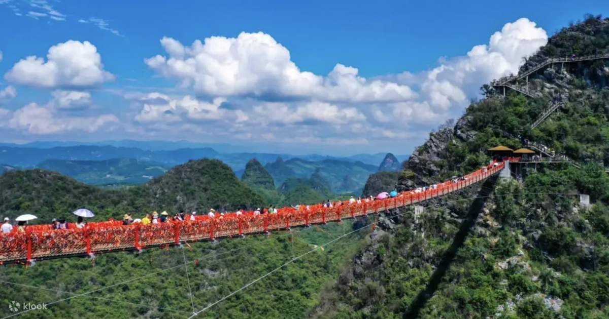 Excursión Destacada por Yangshuo: Descenso por el Río en Balsa, Teleférico del Pico Ruyi y Más ...